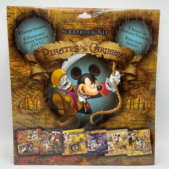 Disney | Office | Nwt Disney Cruise Line Pirates In The Caribbean ...